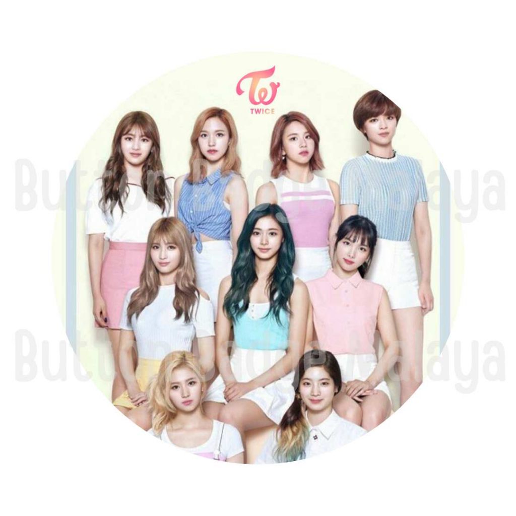 Twice ONCE KPOP เข็มกลัดติดกระดุม ขนาด 58 มม. สําหรับงานวันเกิด ...
