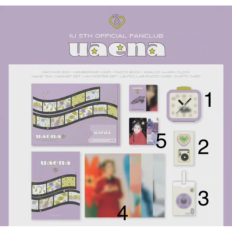 Iu ชุดสมาชิกแฟนคลับครั้งที่ 5 | Shopee Thailand