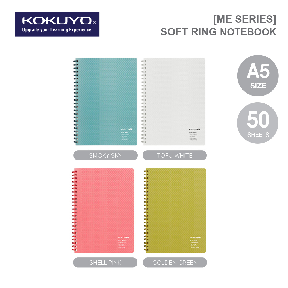[ME Series] KOKUYO Soft Ring Notebook A5 5mm ส่วน 50 แผ่น KME-SR931S5 | Shopee Thailand