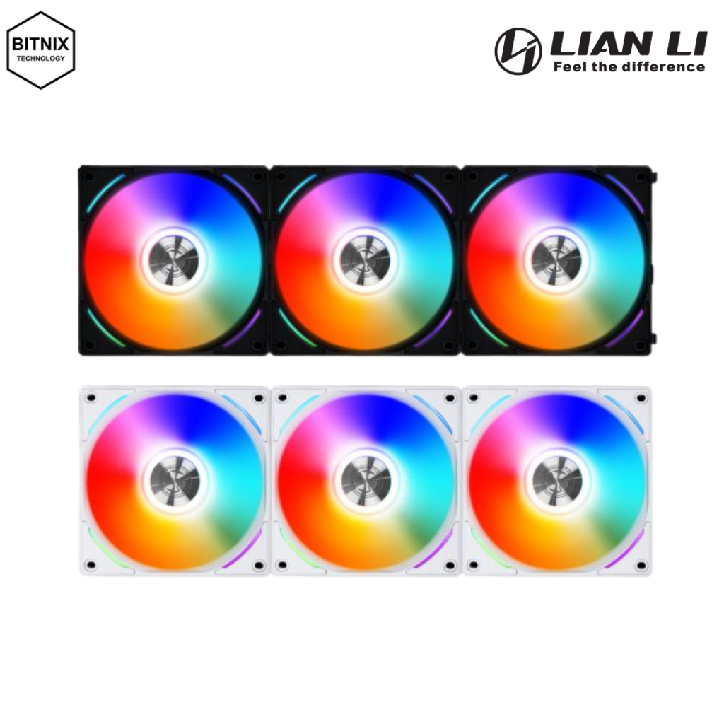 Lian Li Uni Fan AL120 Series ( 3 In 1 / Single Pcs ) พัดลม RGB - สีดํา ...