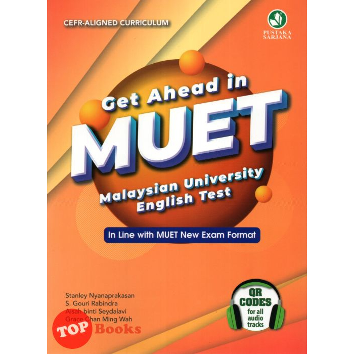 [TOPBOOKS Sarjana] รับ Ahead ใน MUET CEFR กําหนดไว้ (2023) | Shopee ...