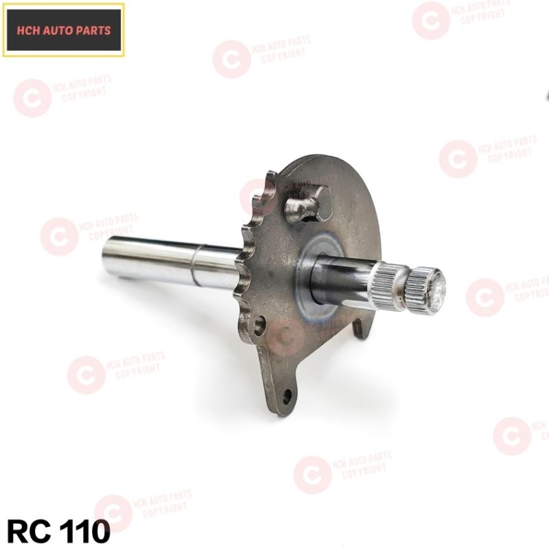 Kick STARTER SHAFT - SUZUKI - RC 110/ BEST 110/ RC 80 ( ไต ้ หวัน ...