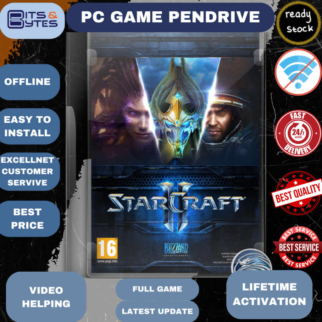 [เกม Pc] StarCraft 2 The Complete Collection (v3.0.5 + All DLCs) เพนไดร ...