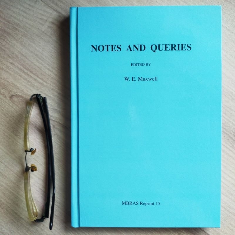 [Collector/MBRAS] Notes AND QUERIES : WE แม็กซ์เวลล์ | Shopee Thailand