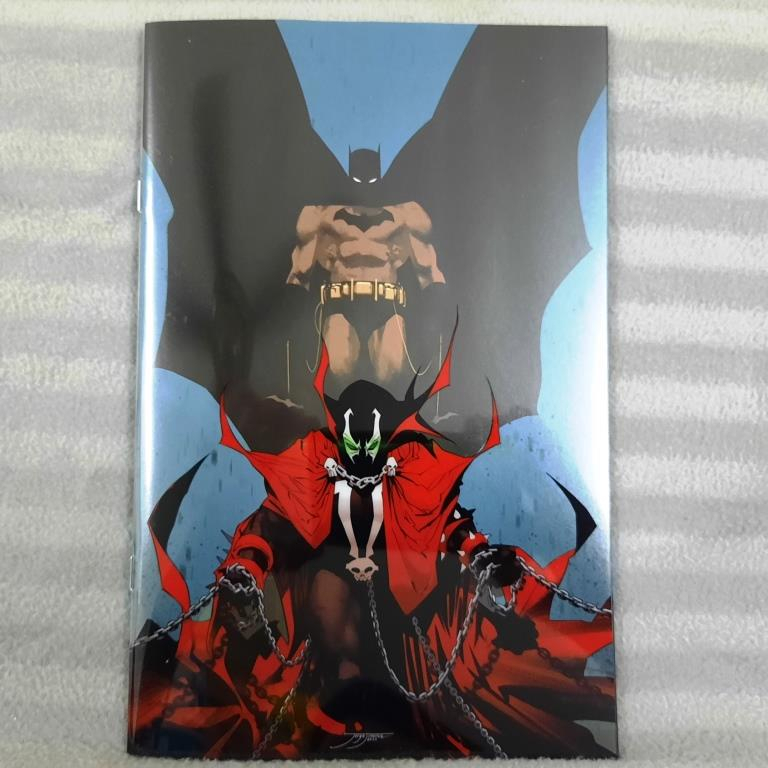 Batman/spawn 1 Jorge Jimenez Acetate Variant (One-Shot) 2022 คอมมิก DC/Image (Key Issue) แอพที่ ...