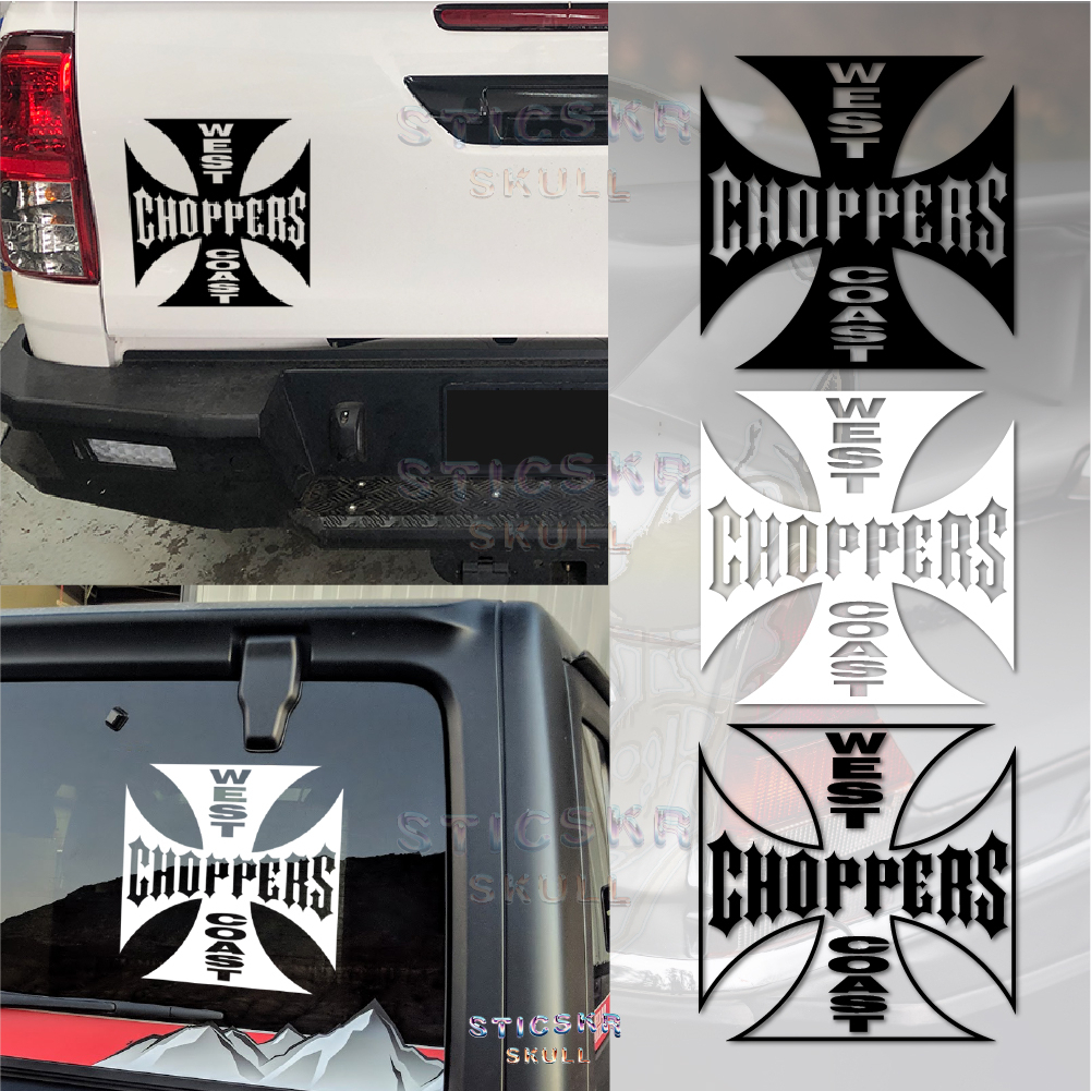 West Coast chopper vINYL สติ๊กเกอร์สติ๊กเกอร์ตกแต่งรถยนต์ Y15 Rsx Y16 ...