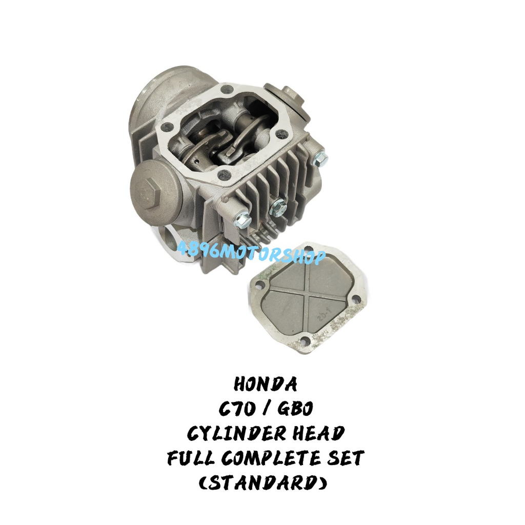 Honda C70 GBO GBOJ GBO-J CYLINDER HEAD STANDARD FULL COMPLETE ชุดวาล์ว CAMSHAFT ROCKER ARM ...