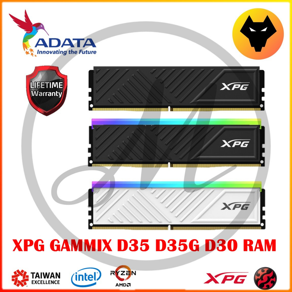 Adata XPG GAMING RAM GAMMIX D35G D35 3200MHZ 3600MHZ 8GB 16GB | Shopee ...