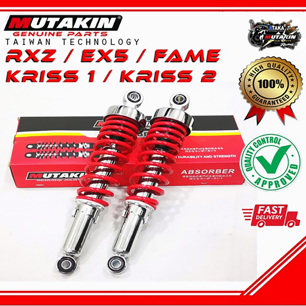 Mutakin โช๊คอัพหลัง RXZ EX5 FAME KRISS 1 KRISS 2 ABSORBER RXZ | Shopee ...