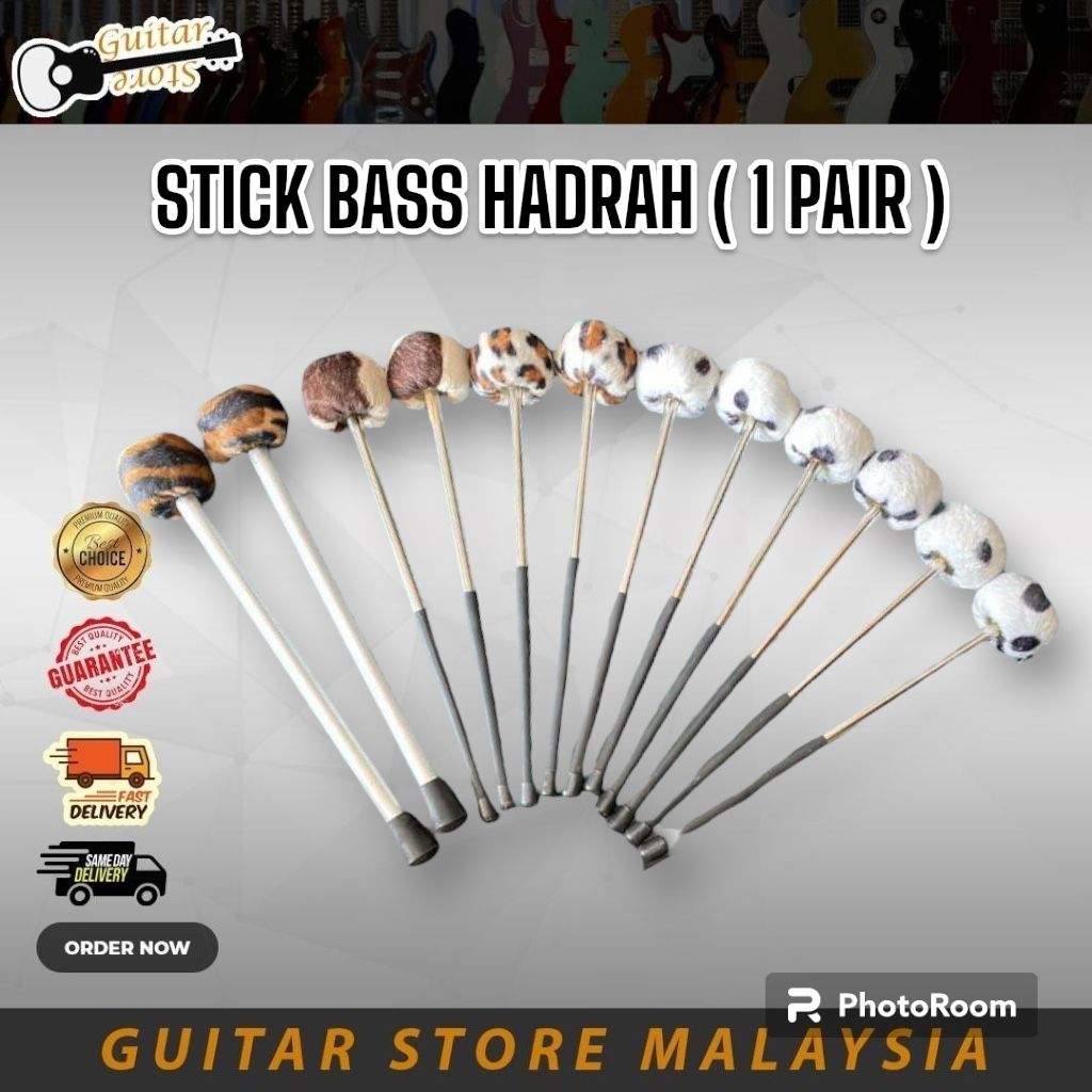 Pemukl / STICK / MALLET BASS HADRAH / HADROH สแตนเลส | Shopee Thailand