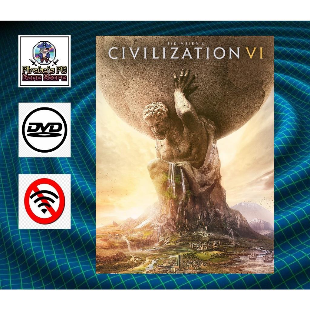 (PC Dvd) Sid Meiers Civilization VI / 6 - เทพนิยาย | Shopee Thailand