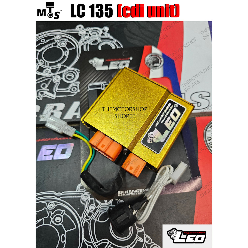 (+สวิตช์พัดลม) Leo Racing LC135 LC LEO Racing CDI Unit ( ไม่มีตัดปิด ...
