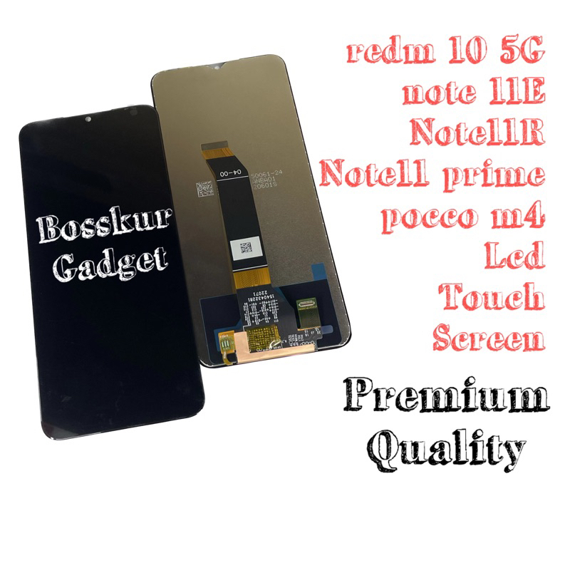 หน้าจอสัมผัส LCD สําหรับ REDMI 10 5g Note 11E Note 11R Note 11 Prime Poco M4 Poco M5 SKRIN REDMI ...
