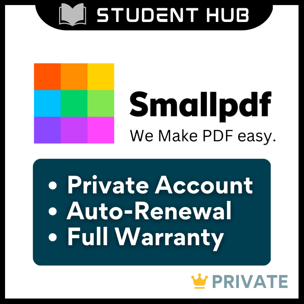 Smallpdf PRO - Edit, Compress and Convert PDF WITH FULL WARRANTY ...