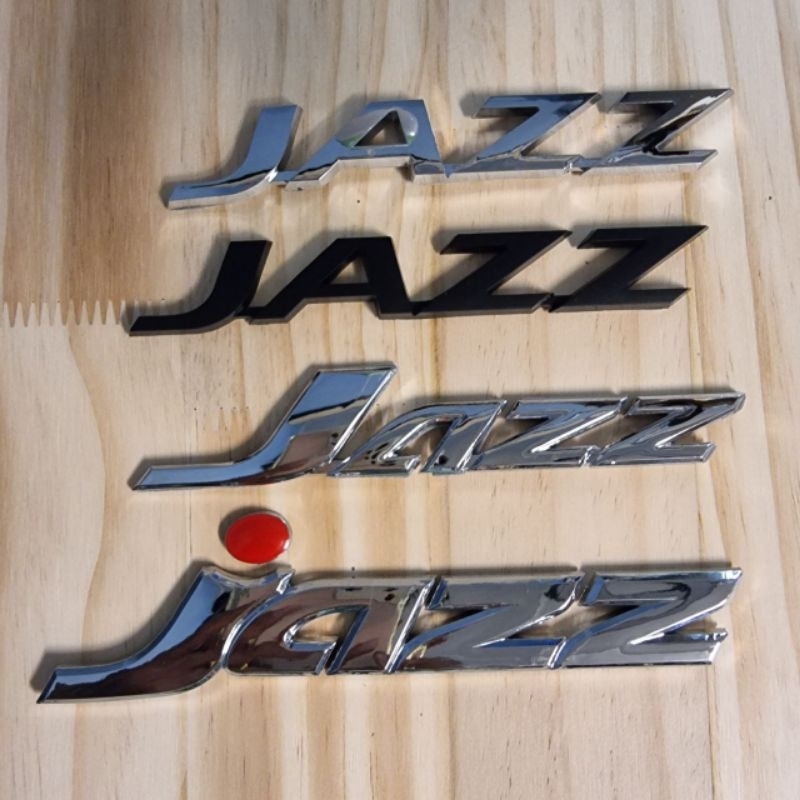 Honda Jazz Gen 1 2 3 Emblem สติกเกอร์โลโก้ Abs Chrome Plating Emblem ...