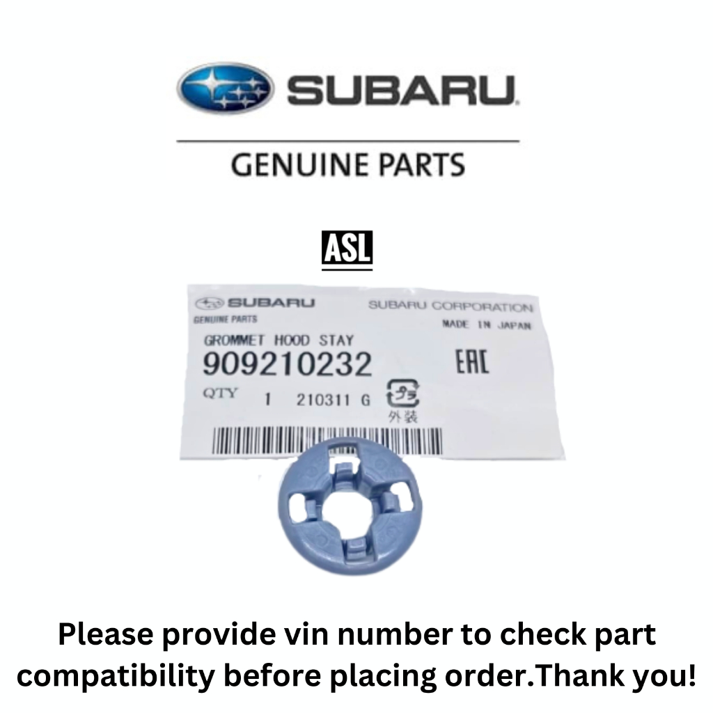 909210232 Subaru Forester Grommet เครื่องดูดควัน Stay FJ8 | Shopee Thailand