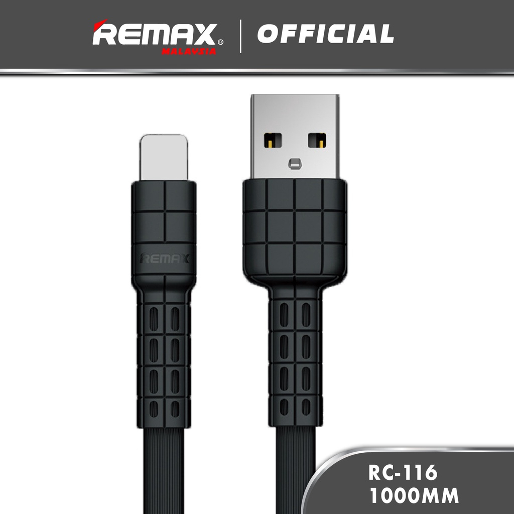 Remax Rc-116 Armor USB Charging & Data Transmission Cable (2.4A/1m ...