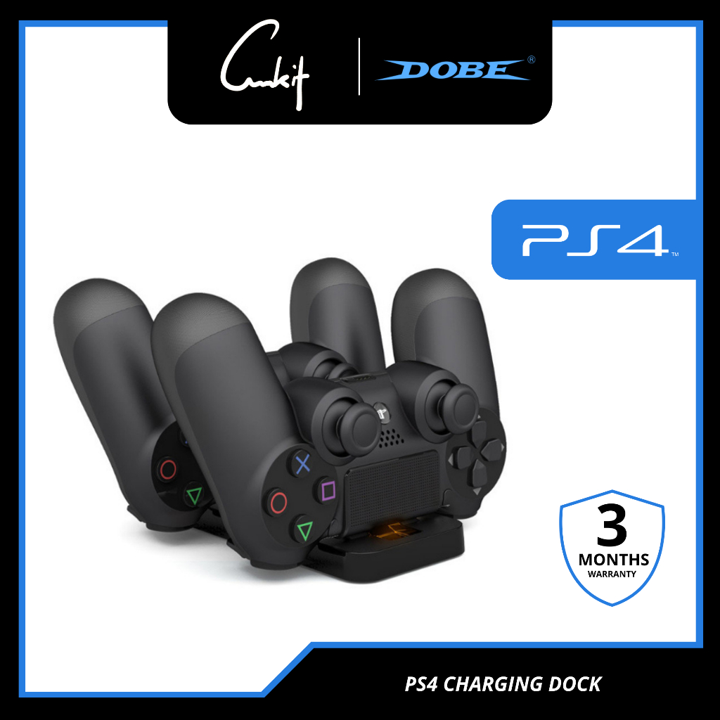 Dobe แท่นชาร์จคอนโทรลเลอร์ PS4 Dual Shock 4 DS4 | Shopee Thailand
