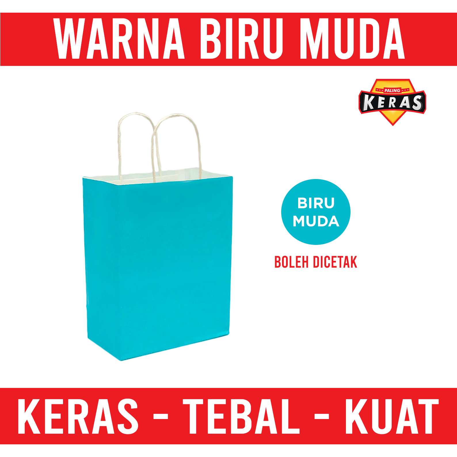 Palingkeras 5 saiz 11warna Small & Medium Tali Beg Kertas / Beg Goodies ...