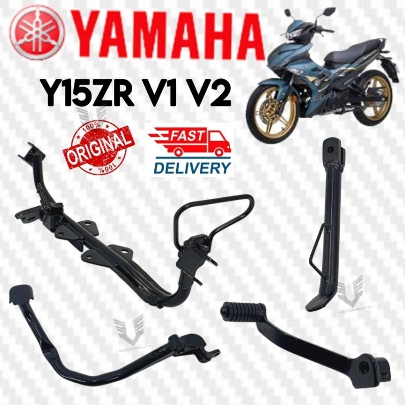 YAMAHA Y15ZR V1 V2 ด้านข้างขาตั้ง/บาร์ขั้นตอน/เกียร์ PEDAL /BRAKE PEDAL ...