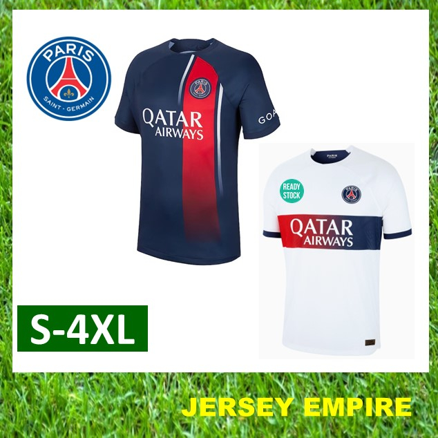 เสื้อกีฬาแขนสั้น ลายทีมชาติปารีส Saint Germain-PSG Home Away 3rd Kit ...