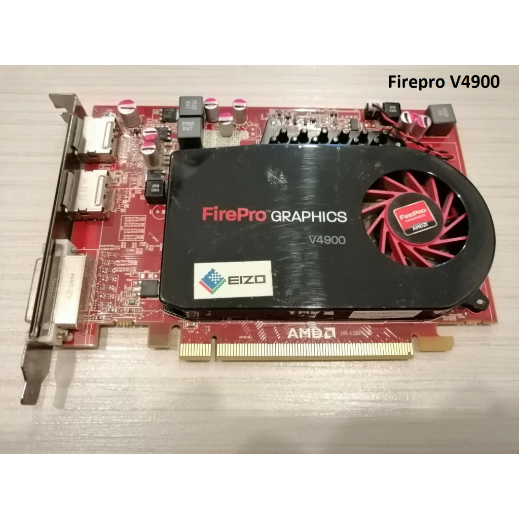 การ์ดจอ AMD Firepro V4900 1G DDR5 128-bit Firepro V4800 1G DDR5 128-bit ...