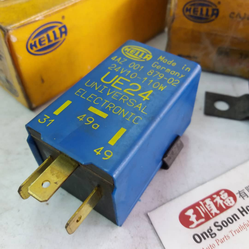 รีเลย์แฟลชเดอร์ 24V 110W 3 pin Mercedes lorry 1219 1632 1932 2626 Volvo ...
