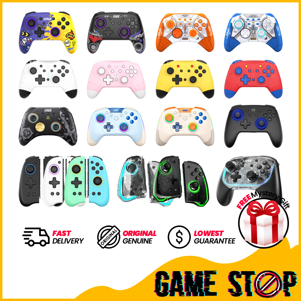 Iine NSW Switch Wireless Pro Controller คอนโทรลเลอร์ Joy-Pad Elite Joy ...