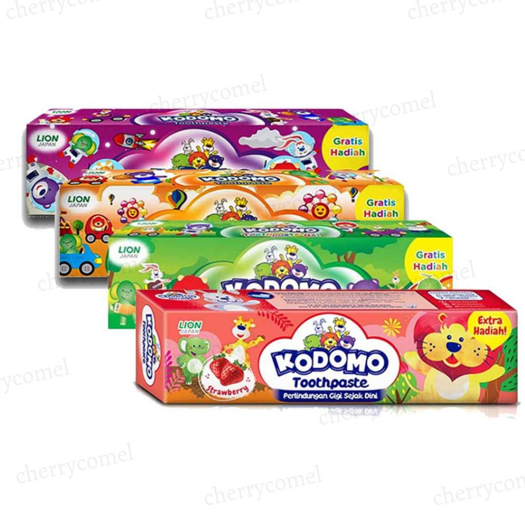 Kids Toothpaste 40g / 50g Kodomo Lion Colgate Kids Orange Flavour ...