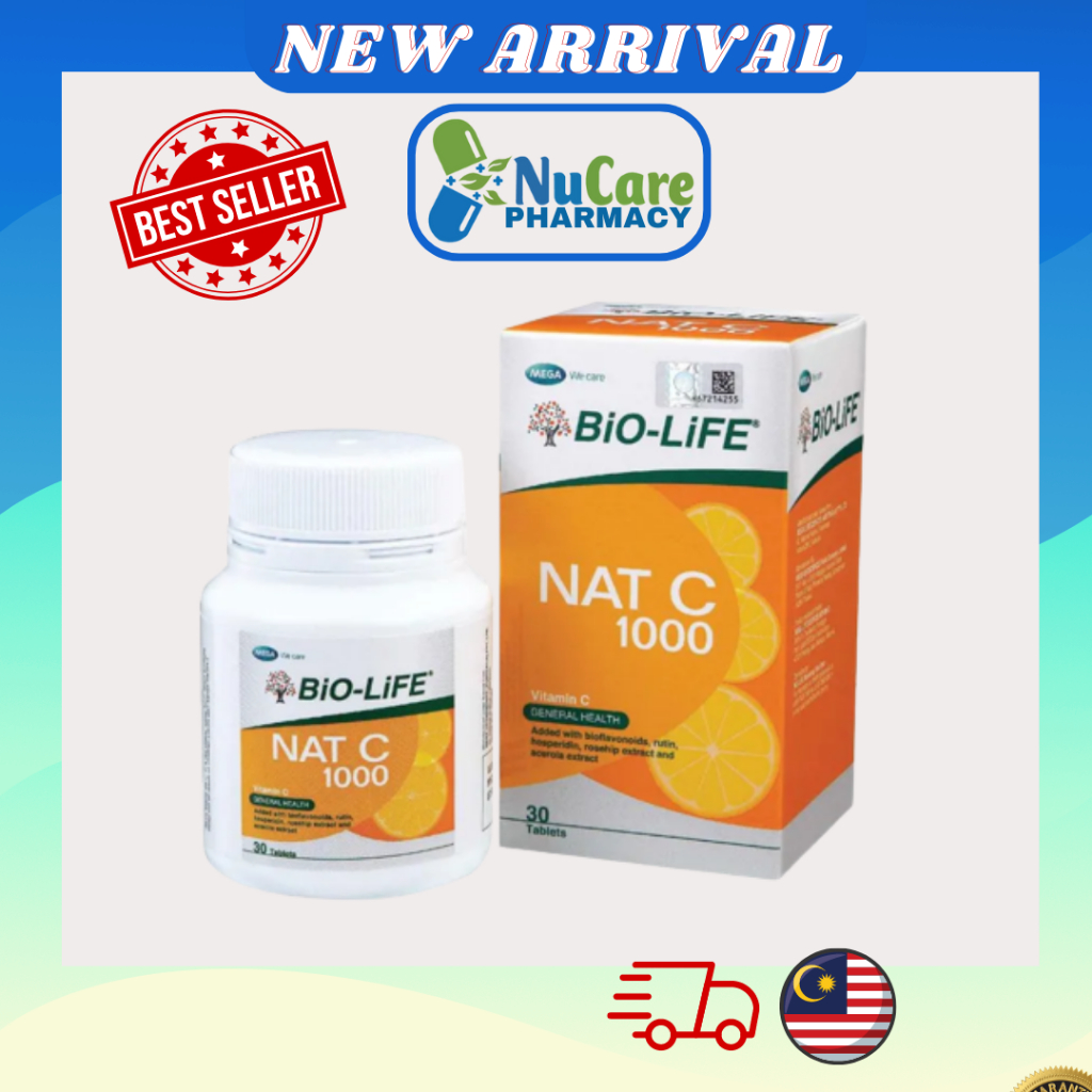Biolife NAT C 1000MG 30S | Shopee Thailand