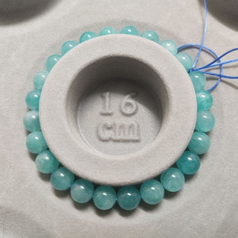 Icy Amazonite สร้อยข้อมือธรรมชาติ | Shopee Thailand