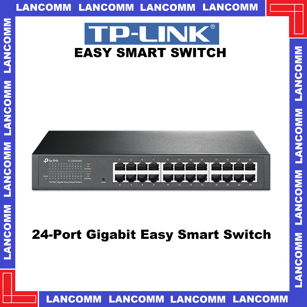 Tp-link TL-SG1024DE 24-Port Gigabit Easy Smart Switch | Shopee Thailand