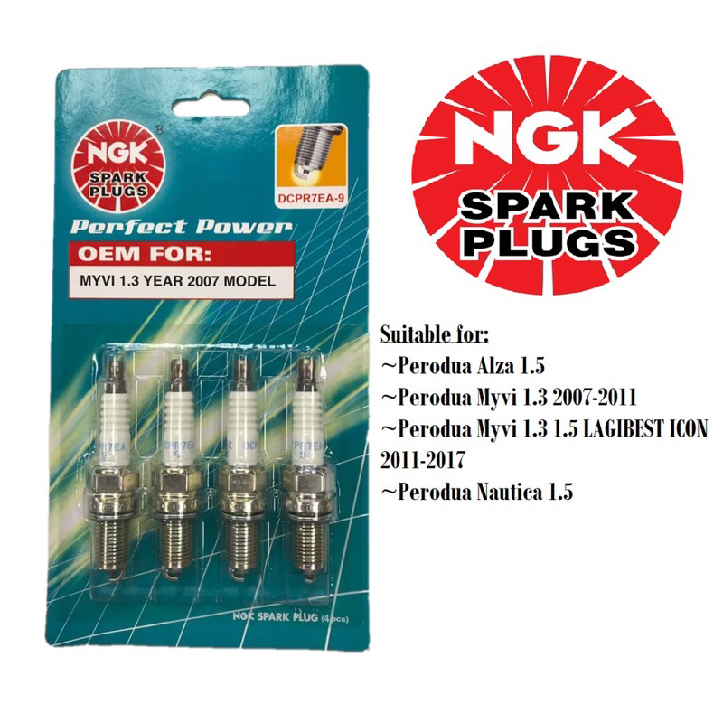 Dcpr7ea-9 NGK SPARK PLUG | Shopee Thailand
