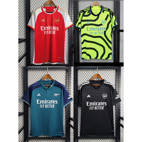 ใหม่ 23/24 !!! Arsenal Home, Away , 3RD , Goalkeeper Fans & Player ...