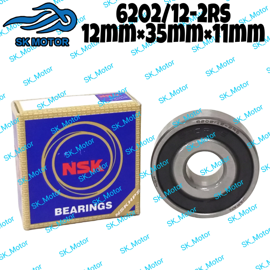 NSK 6202/12-2RS 12mm X 35mm X 11mm แบริ่งพิเศษ | Shopee Thailand