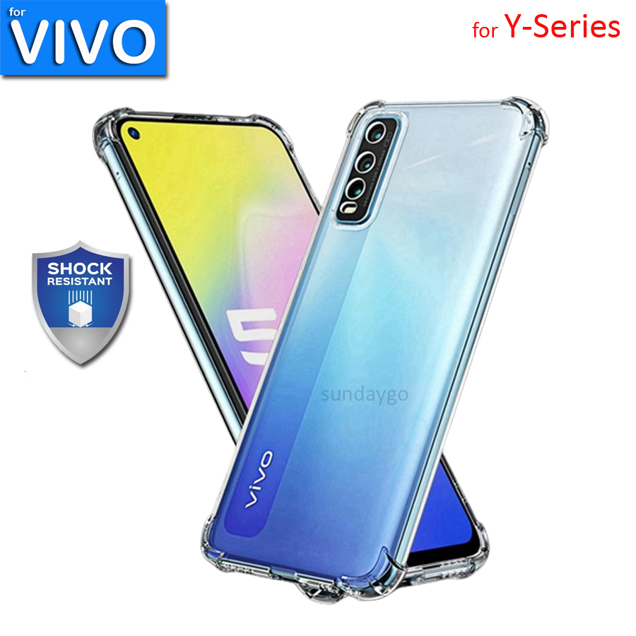 Vivo Y02s Y19s Y20 Y20i Y20s G Y12s Y12a Y21 Y21T Y33T Y33s Y22 Y22s โปร่งใสถุงลมนิรภัยหนาเคส ...