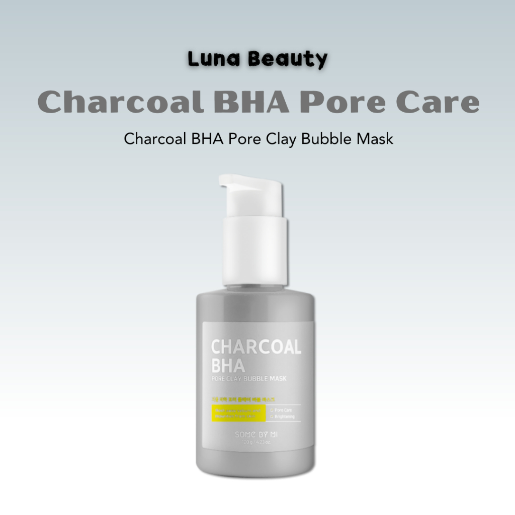 [Some By Mi] Charcoal BHA Pore Clay Bubble Mask 120 กรัม | Shopee Thailand