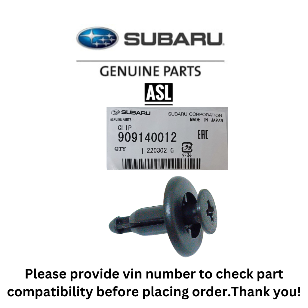 คลิป Subaru 909140012 Brz Impreza WRX Wagon Legacy Outback | Shopee ...