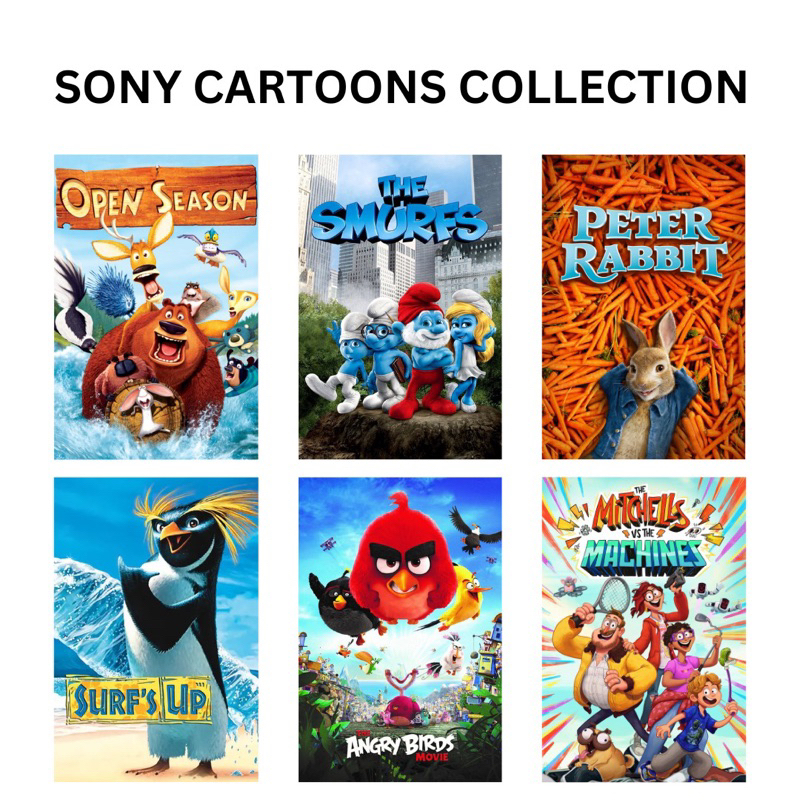 SONY ภาพยนตร์เด็ก - โซนี่คอลเลกชันการ์ตูน 32GB USB TV CD ภาพยนตร์ ...