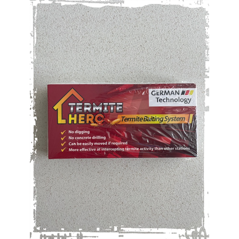 สถานีล่อปลวก Termite HERO / กล่องปลวก / Sem Umpan anai-anai / ระบบกําจัดโคลอน | Shopee Thailand