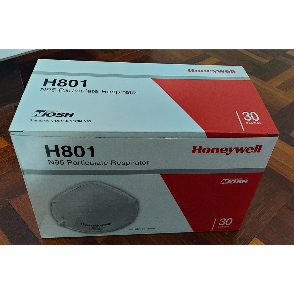 Clearance* Honeywell H801 N95 หน้ากากช่วยหายใจแบบแยกส่วน | Shopee Thailand