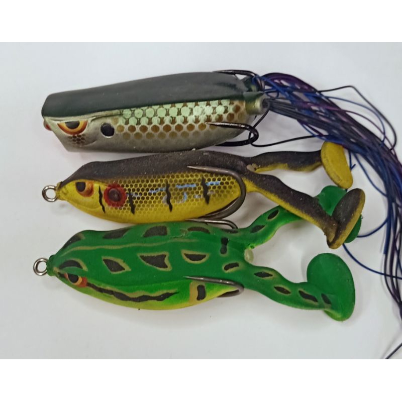(09) Combo SET SPRO USA SOFT FROG ใช้แล้วทั้งหมด | Shopee Thailand