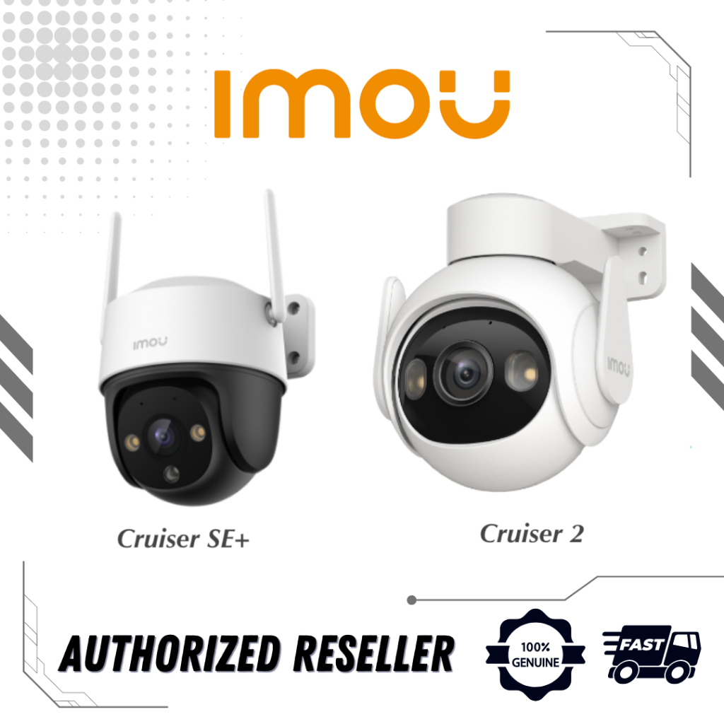 Imou กล้องวงจรปิดรักษาความปลอดภัย CCTV Cruiser 2 Cruise SE+ IP66 สองทาง ...