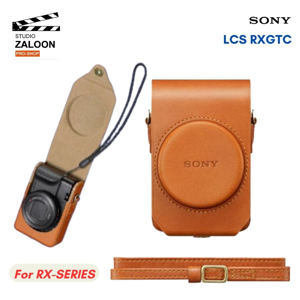 กระเป๋าใส่นุ่มแนวตั้ง Sony LCJ-RXG สําหรับ Cyber-shot RX100, RX100II ...