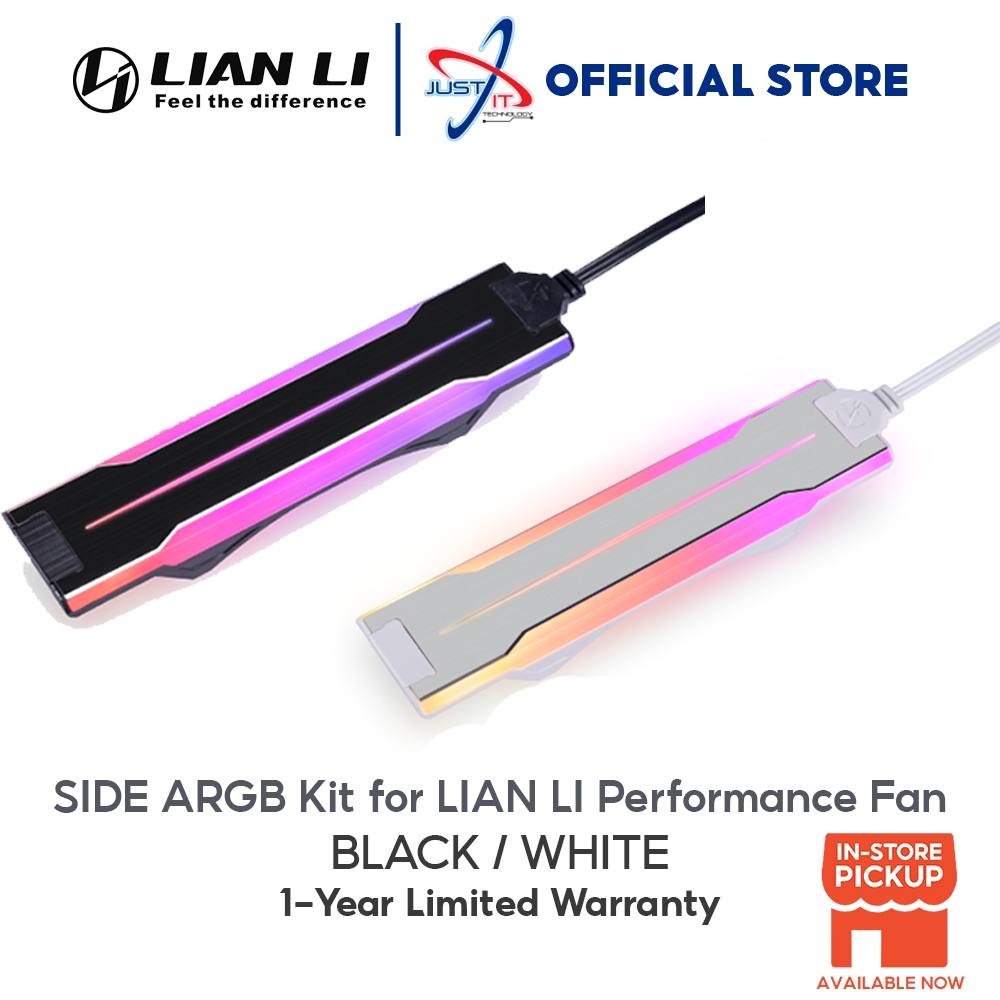 Lian LI SIDE ARGB Kit สําหรับพัดลมประสิทธิภาพ LIAN LI - สีดํา / ขาว ...