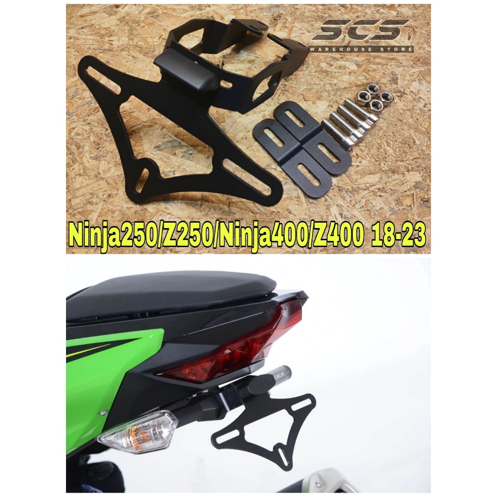 Tail Tidy Kawasaki Z250 Ninja250 Z400 Ninja400 ฝาครอบหม ้ อน ้ ําอุปกรณ ...