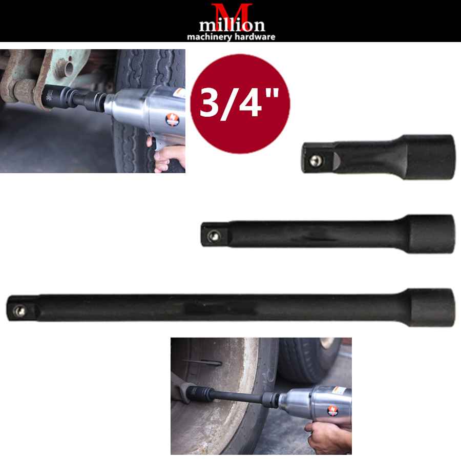 Heavy Duty 3/4" Square Drive Impact Socket Extension Bar Impact Socket ...