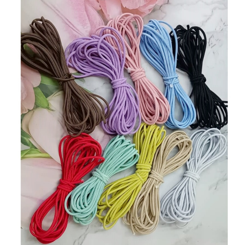 5 เมตร สายไฟยางยืด Tali Getah สําหรับอุปกรณ์ DIY ST041/ ST042 | Shopee ...