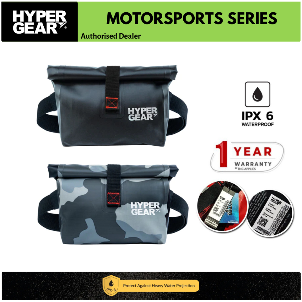 Hypergear Dry Pouch กระเป๋าคาดเอว กันน้ํา กระเป๋าสะพายข้างมอเตอร์ Beg ...