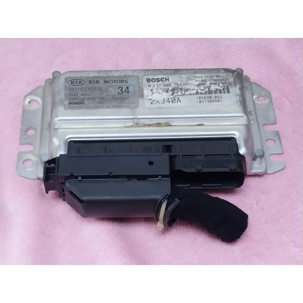 Hyundai Kia Spectra โมดูลควบคุมคอมพิวเตอร์เครื่องยนต์ ECU 1.6L A6D ...